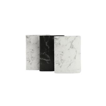 MARBLE NOTEBOOKS MARBLE NOTEBOOKS BLACK AND WHITE - Gadget - Achat ...
