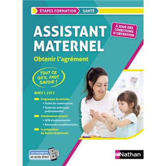 Assistant maternel - Le tout-en-un - Bloc 1 Bloc 2 Bloc 3 - Préparation à l'agrément (EFS ...