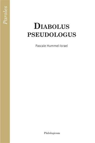 Diabolus pseudologus - broché - Pascale Hummel-Israel - Achat Livre | fnac