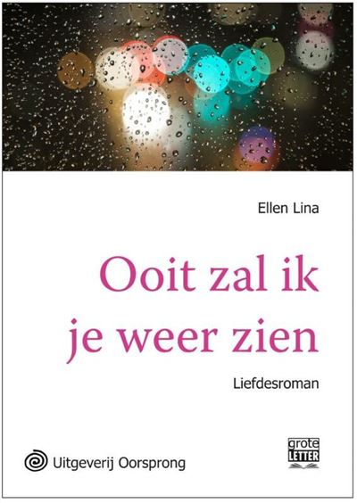Ooit Zal Ik Je Weer Zien Grote Letter Uitgave Broché Ellen Lina