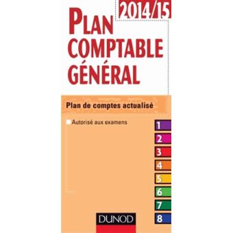 Plan comptable général 2014-2015 Plan de comptes actualisé - broché ...