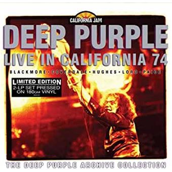Cal Jam Live In California '74 Edition Limitée : Vinyle album en Deep ...