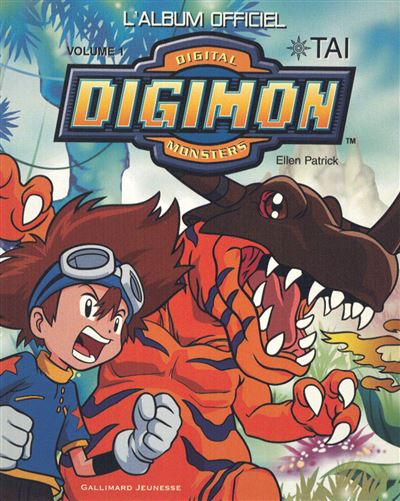 Les Digimon - L'album officiel - Digimon digital monsters - ELLEN ...