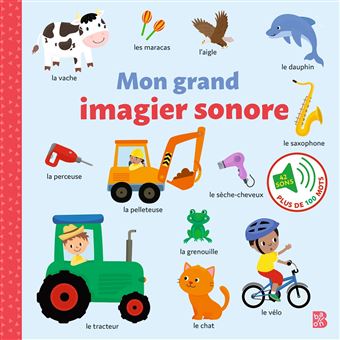 Mon grand imagier sonore - cartonné - Collectif - Achat Livre | fnac