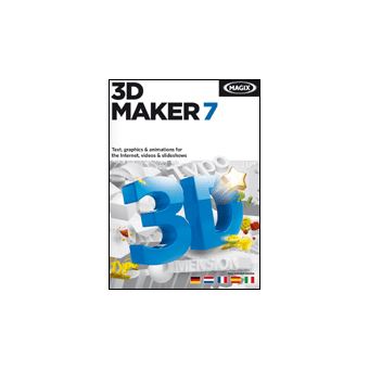 MAGIX 3D Maker 7, Logiciel à télécharger, Top Prix | fnac