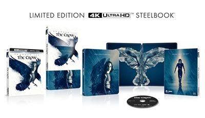 The Crow Steelbook Blu-ray 4K Ultra HD - Alex Proyas - Blu-ray 4K ...
