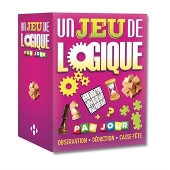 Un jeu de logique par jour 2015 - cartonné - Collectif - Achat Livre | fnac