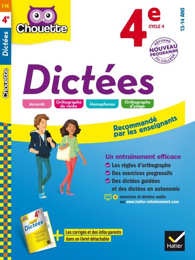Dictées 4ème Cycle 4 Workbook - broché - Christine Formond, Collectif ...