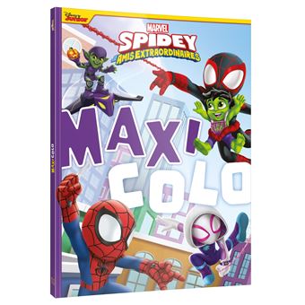 SPIDEY ET SES AMIS EXTRAORDINAIRES - Maxi Colo - MARVEL - Dernier livre ...