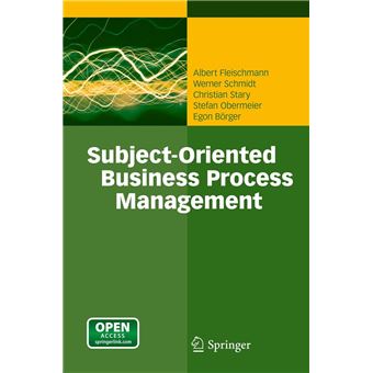 Subject-oriented business process management - relié - Collectif - Achat Livre ou ebook | fnac