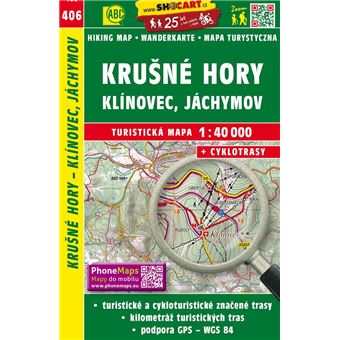 Krusne hory - Klinovec, Jachymov : Turisticke Mapy Cesko 1:40.000 ...