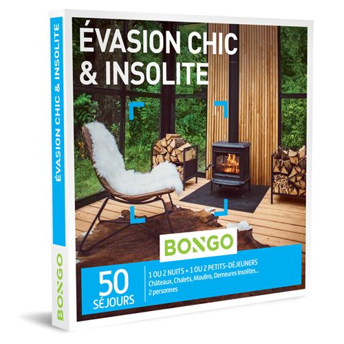 Coffret cadeau Bongo évasion chic & insolite - FR - Coffret cadeau ...