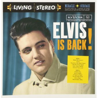 Elvis is back - Elvis Presley - CD album - Achat & prix | fnac