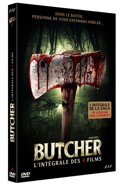 Coffret Butcher Hatchet Édition Limitée Collector DVD - Adam Green ...