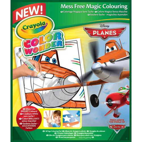 Album Color Wonder Planes Disney Pixar Crayola - Autres jeux créatifs ...