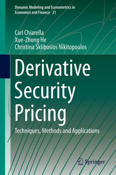 Derivative security pricing - relié - Carl Chiarella - Achat Livre ou ...