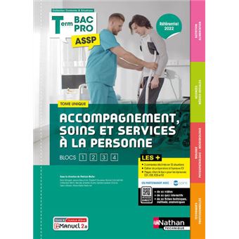 ASSP Tome unique Tle BAC Pro ASSP - 2024 - Manuel - élève - + iManuel - broché - Patricia Muller ...