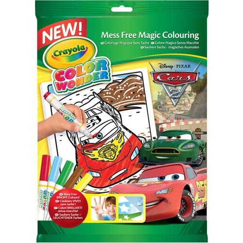 Kit Color Wonder Cars Disney Pixar Crayola - Autres jeux créatifs ...