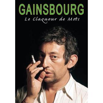 Serge Gainsbourg : Le claqueur de mots DVD - DVD Zone 2 - Achat & prix ...