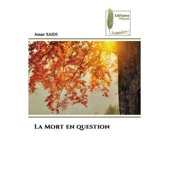 La Mort en question - Poche - Amar Saidi - Achat Livre | fnac