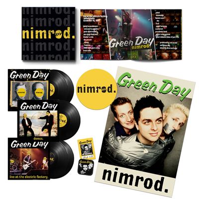 Nimrod 25ème Anniversaire Édition Limitée Coffret - Green Day - Vinyle ...