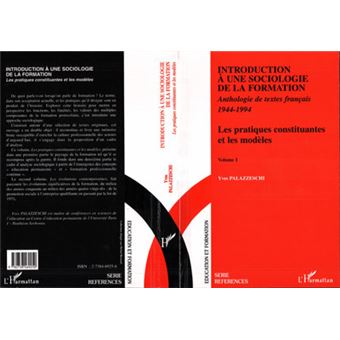 Introduction à une Sociologie de la Formation Anthologie de textes ...