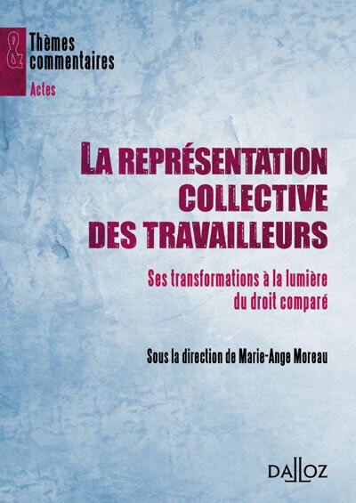 La Représentation Collective Des Travailleurs Ses Transformations à