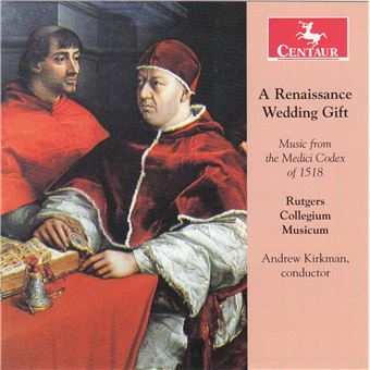 A Renaissance Wedding Gift - Antoine Brumel - Costanzo Festa - CD album ...
