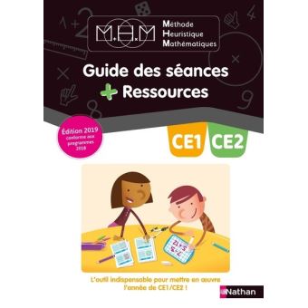 MHM - CE1 CE2 - Guide pédagogique 2019 Guide pédagogique - broché - Nicolas Pinel - Achat Livre ...