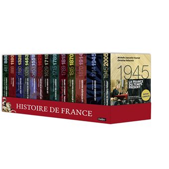Coffret histoire de France Format compact 13 volumes - Textes lus - J ...