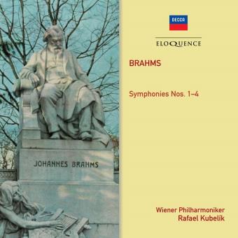 Brahms : Symphonies numéros 1 à 4 : CD album en Johannes Brahms - Rafael Kubelik : tous les ...