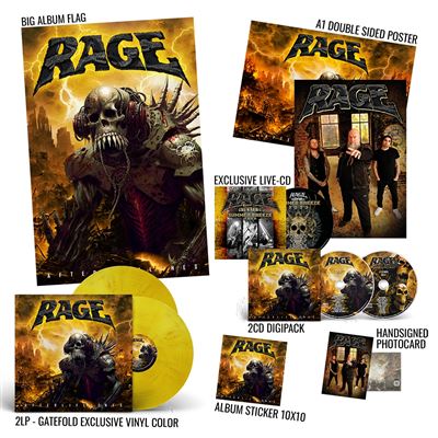 Afterlifelines Édition Collector Coffret - Rage - Vinyle album - Achat ...