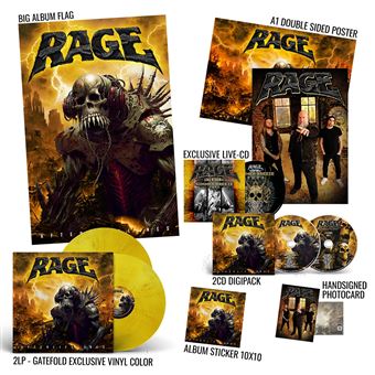 Afterlifelines Édition Collector Coffret - Rage - Vinyle album - Achat ...