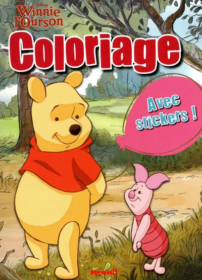 Winnie l'Ourson - Coloriage winnie et porcinet - Collectif - broché ...