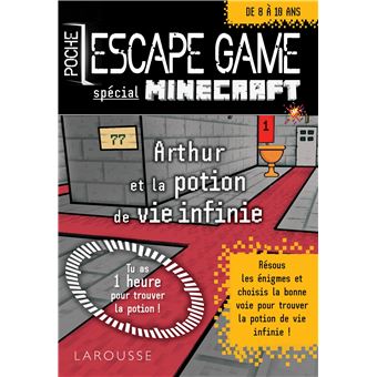 Minecraft - Escape game de poche sp Minecraft - La potion de vie éternelle - Vincent Raffaitin ...