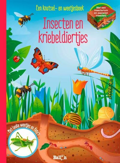 Knutsel- en weetjesboek - Tome 1 - Insecten en kriebeldiertjes - een ...