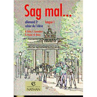 Sag mal 3e lv1 cah activit 95 - broché - EDELTRAUD Guenebaut, DAGMAR ...