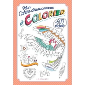 Mon cahier d'autocollants à colorier - broché - Karine Nayé, Livre tous ...