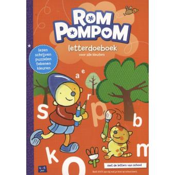 Rompompom - voor alle kleuters : lezen - schrijven - puzzelen - tekenen ...