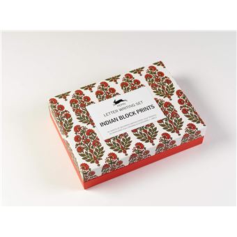 Letter writing Set: Indian Block Prints - Pepin Van Roojen - Achat ...