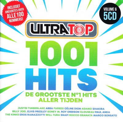 ULTRATOP 100# HITS VOL.6/5CD - Various Artists - CD album - Achat ...