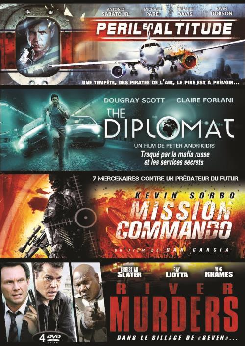 Coffret Action 4 films DVD - Jim Wynorski, Peter Andrikidis, Dan Garcia ...