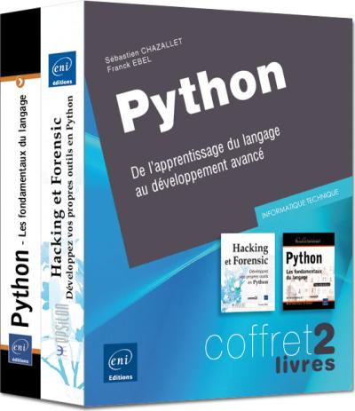 Python De l'apprentissage du language au développement avancé - Coffret ...