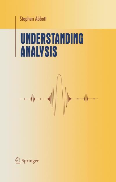 Understanding analysis - broché - Stephan Abbott - Achat Livre ou ebook | fnac