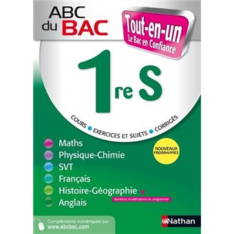 Tout en un 1ere s abc du bac - broché - Françoise Cahen, Françoise ...