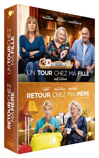 Coffret Un tour chez ma fille, Retour chez ma mère DVD - Eric Lavaine ...