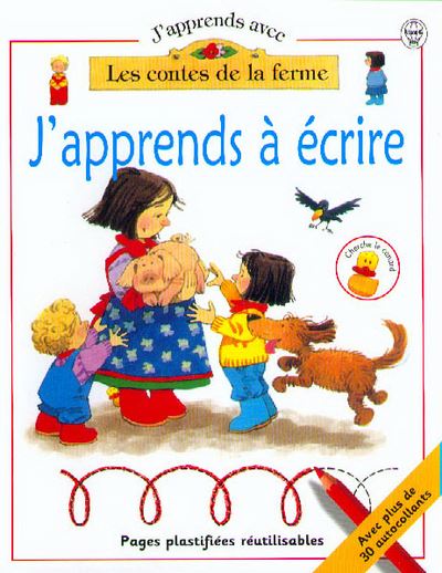 J'apprends à écrire Avec plus de 30 autocollants - broché - Lisa Miles ...