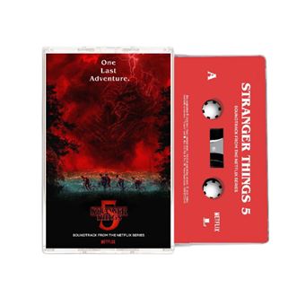 Stranger Things 5 (Soundtrack From The Netflix Series) Cassette Rouge ...