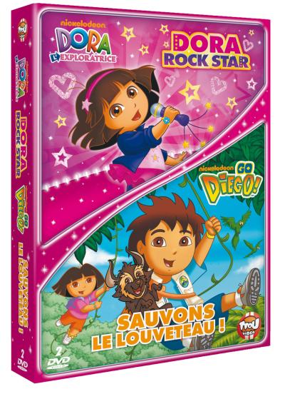 Dora l'exploratrice : Dora Rock Star - Go Diego ! - Bipack - DVD Zone 2 ...