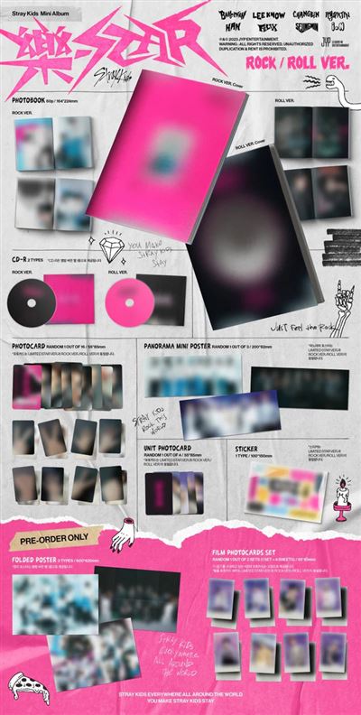 ROCK-STAR -PHOTOBOOK- (IMPORT) - Stray Kids - Cd-album | fnac België